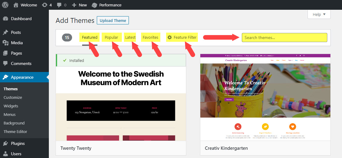 How to Install a WordPress Theme - ezSEONews