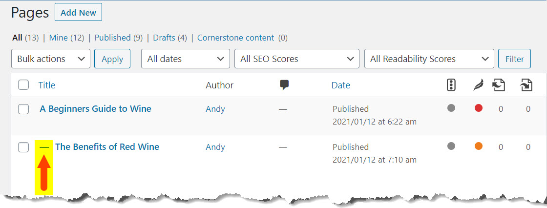 Learn How to Create Child Pages in WordPress - ezSEONews