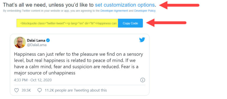 How to Embed Real Tweets in WordPress Blog Posts - ezSEONews