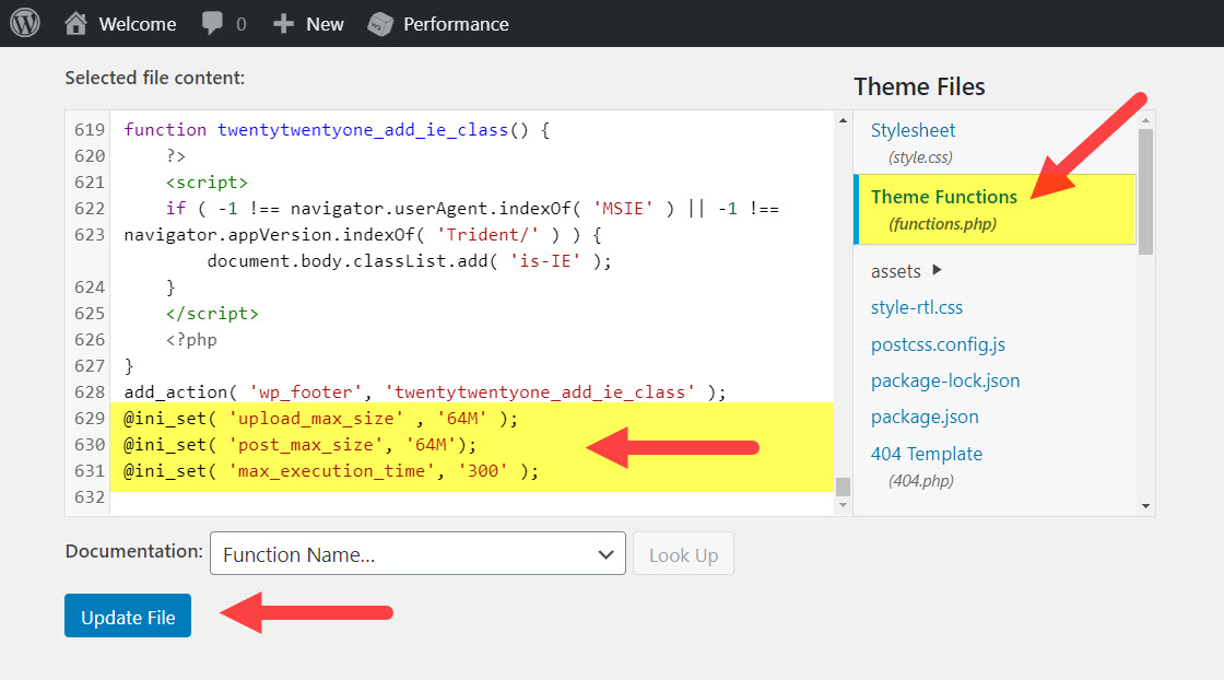 How to Increase the Maximum File Upload Size in WordPress - ezSEONews